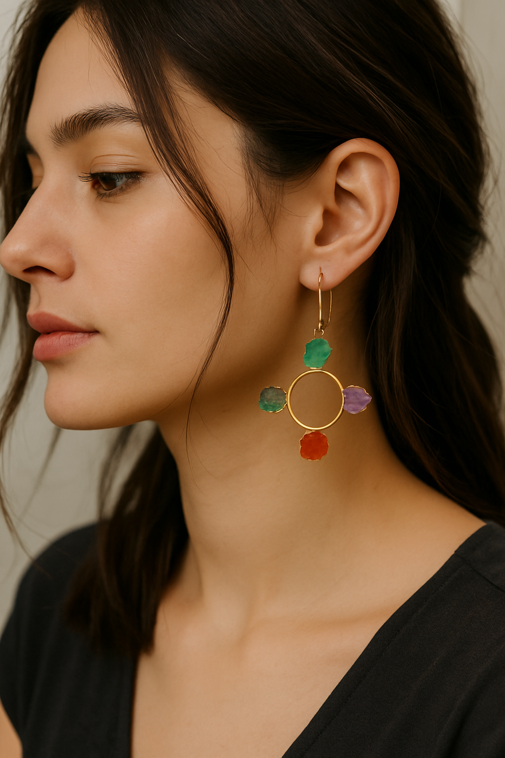 Raw Essence Earrings – TOUCHWOOD STORE